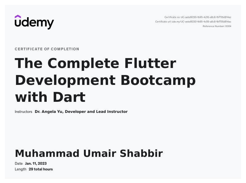 Muhammad Umair Shabbir on LinkedIn: #flutter #flutterdev # ... Muhammad Umair Shabbir on LinkedIn: #flutter #flutterdev # ...