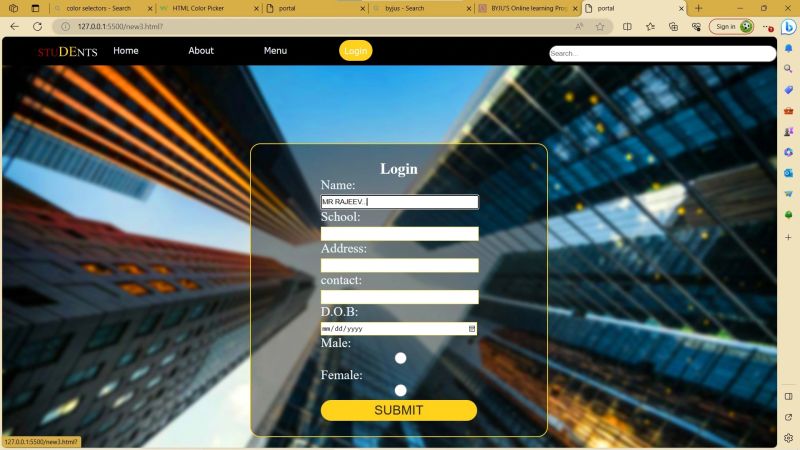 Rajeev Mandal on LinkedIn: #html5 #css #javascript Rajeev Mandal on LinkedIn: #html5 #css #javascript