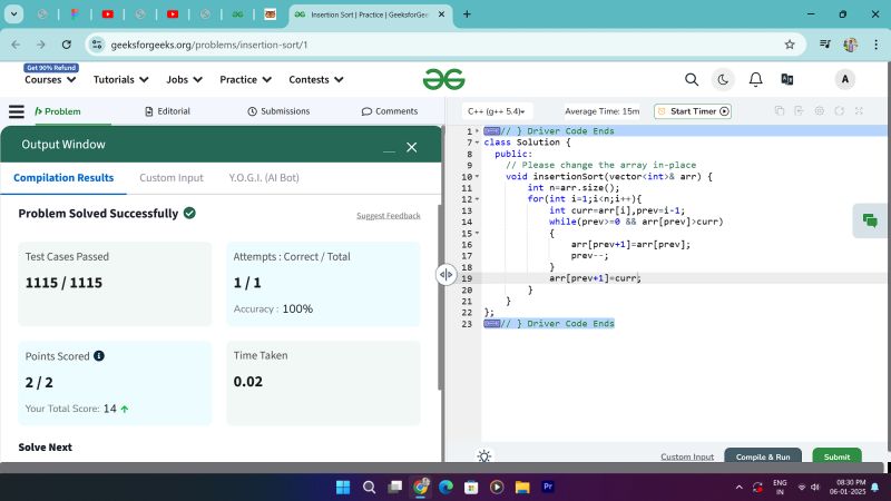 Ajaypal Singh on LinkedIn: #day23 #dsa #insertionsort # ... Ajaypal Singh on LinkedIn: #day23 #dsa #insertionsort # ...