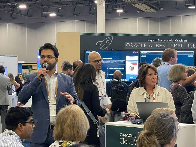 Manish Naik on LinkedIn: #cloudworld #infyatocw24 #infosysoracleservices Manish Naik on LinkedIn: #cloudworld #infyatocw24 #infosysoracleservices