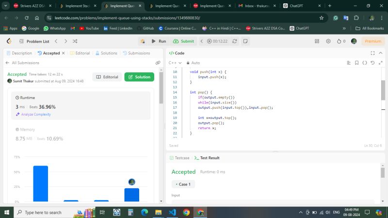 Sumit Thakur on LinkedIn: #365daysofcode #365daysofcode #webdev #dsa #code Sumit Thakur on LinkedIn: #365daysofcode #365daysofcode #webdev #dsa #code