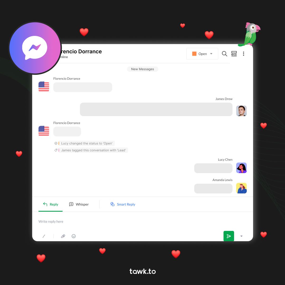 tawk.to on LinkedIn: FB Messenger + tawk.to = ️ You can now respond to ... tawk.to on LinkedIn: FB Messenger + tawk.to = ️ You can now respond to ...