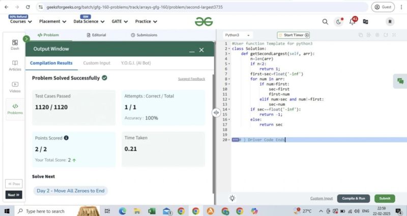 Renuka Chouthri on LinkedIn: #gfg #python #coding #problemsolving # ... Renuka Chouthri on LinkedIn: #gfg #python #coding #problemsolving # ...