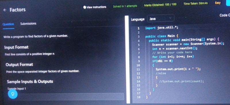 Mamatha V on LinkedIn: Hello,Tap Academy solved some basic programming ... Mamatha V on LinkedIn: Hello,Tap Academy solved some basic programming ...