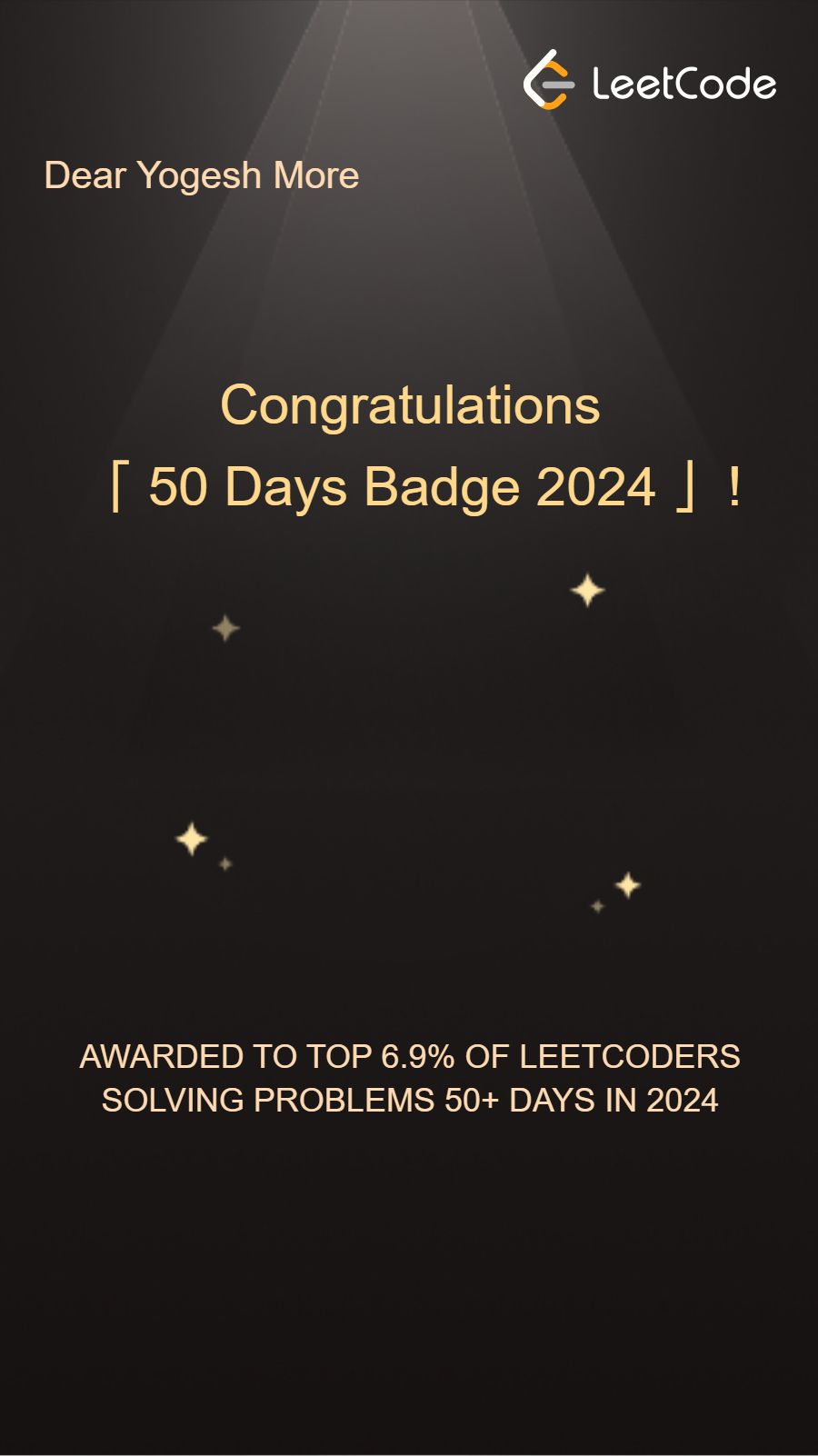 Yogesh More on LinkedIn: #leetcode #codingjourney #achievement # ... Yogesh More on LinkedIn: #leetcode #codingjourney #achievement # ...