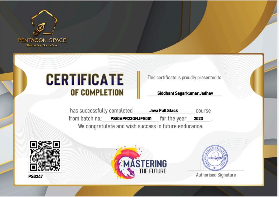 Siddhant Jadhav on LinkedIn: #java #corejava #javascript #html5 #css # ... Siddhant Jadhav on LinkedIn: #java #corejava #javascript #html5 #css # ...