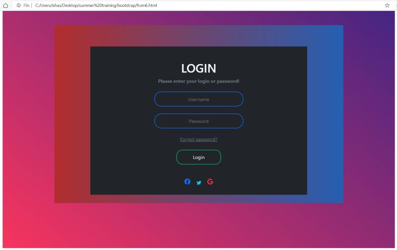 Isha Sagar on LinkedIn: Form using css and bootstrap........ Isha Sagar on LinkedIn: Form using css and bootstrap........