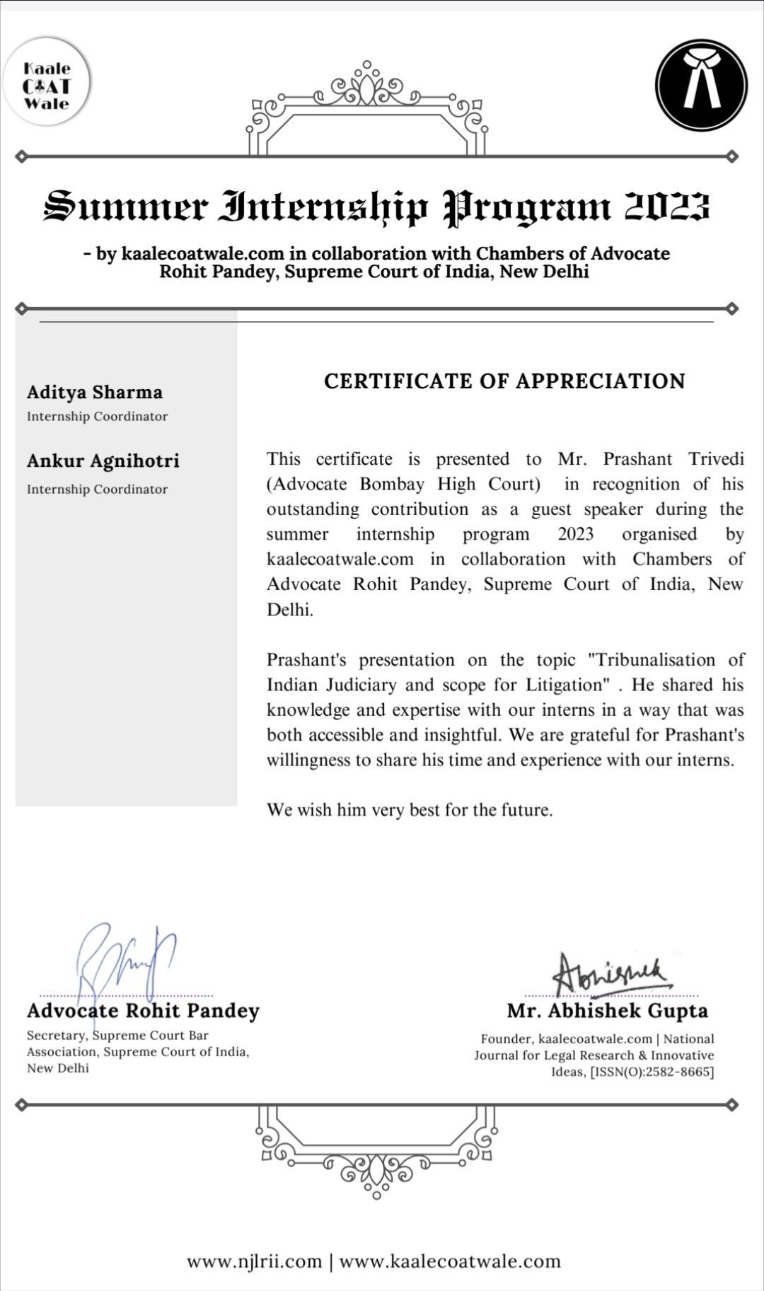 #gratitude #litigation #knowledgesharing #scba | Prashant Trivedi #gratitude #litigation #knowledgesharing #scba | Prashant Trivedi