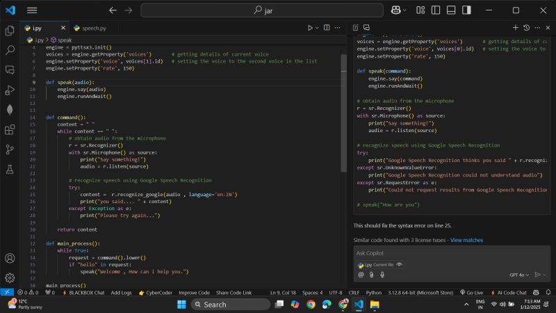 Ayush sharma on LinkedIn: #python #githubcopilot #codingjourney # ... Ayush sharma on LinkedIn: #python #githubcopilot #codingjourney # ...