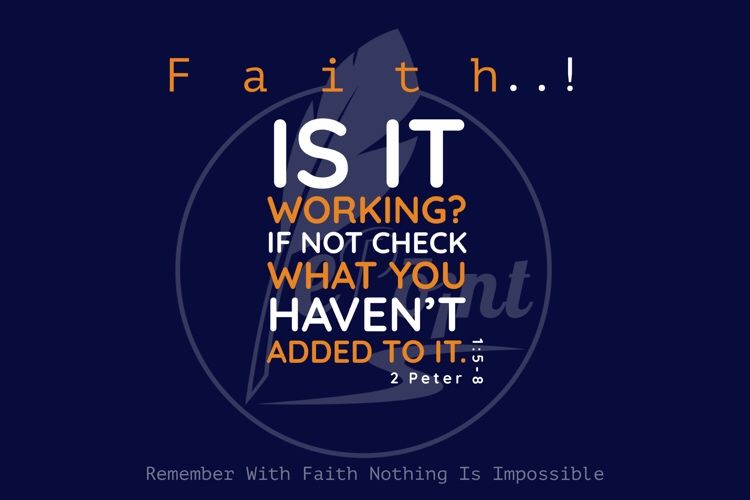 Brian E. on LinkedIn: Often, faith does not bear fruit because of doubt ... Brian E. on LinkedIn: Often, faith does not bear fruit because of doubt ...