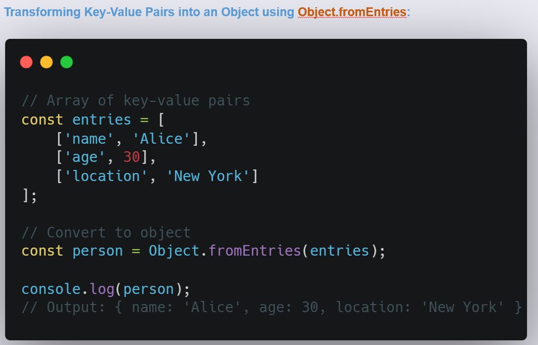 Wasif Mahmood on LinkedIn: 🚀 JavaScript Trick: Transform Arrays into ... Wasif Mahmood on LinkedIn: 🚀 JavaScript Trick: Transform Arrays into ...