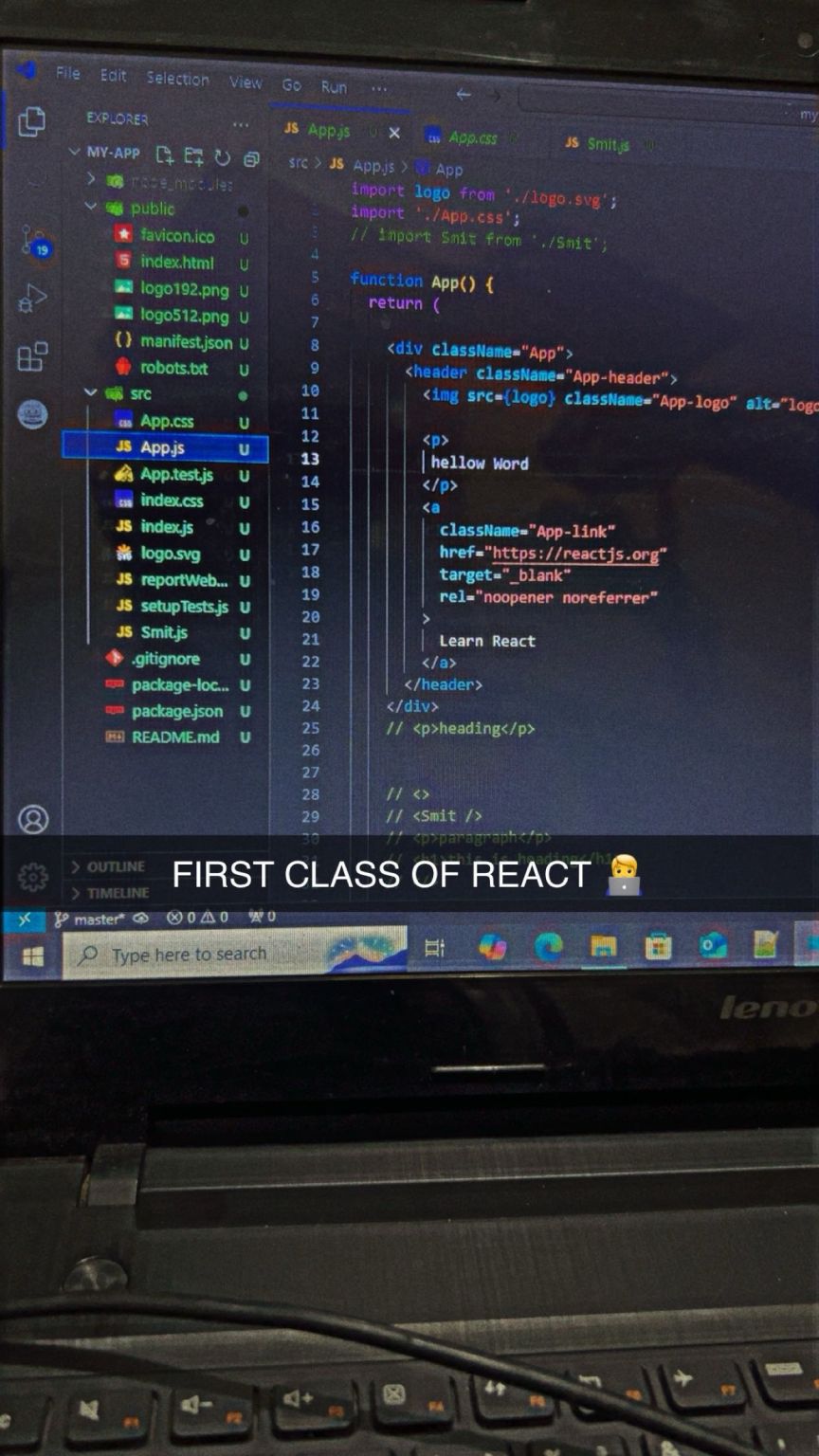 First Class Of React 🧑💻 | Junaid Khan Webdev First Class Of React 🧑💻 | Junaid Khan Webdev