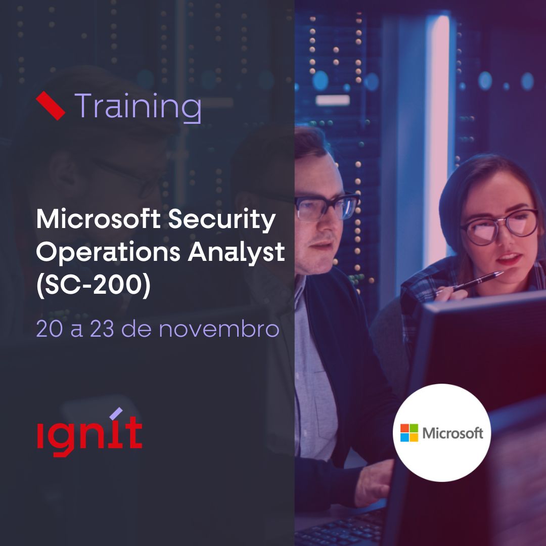 IGNÍT no LinkedIn: Ignít - Training - Microsoft Security Operations ... IGNÍT no LinkedIn: Ignít - Training - Microsoft Security Operations ...