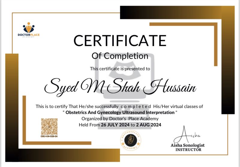 Syed M Shah Hussain on LinkedIn: Happy to share completion of my ... Syed M Shah Hussain on LinkedIn: Happy to share completion of my ...