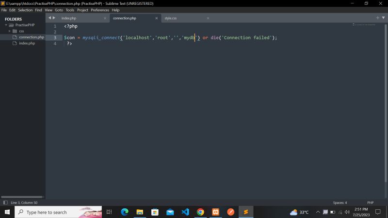 Asjad Naveed on LinkedIn: How to make database connection in php 😋 Asjad Naveed on LinkedIn: How to make database connection in php 😋