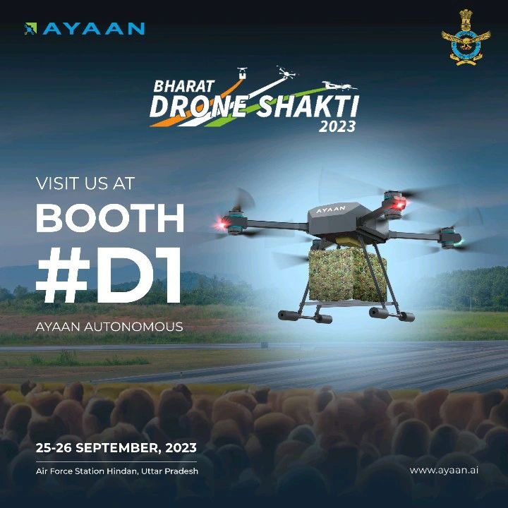 AYAAN Autonomous Systems on LinkedIn: #droneshakti2023 #ayaanautonomous ... AYAAN Autonomous Systems on LinkedIn: #droneshakti2023 #ayaanautonomous ...