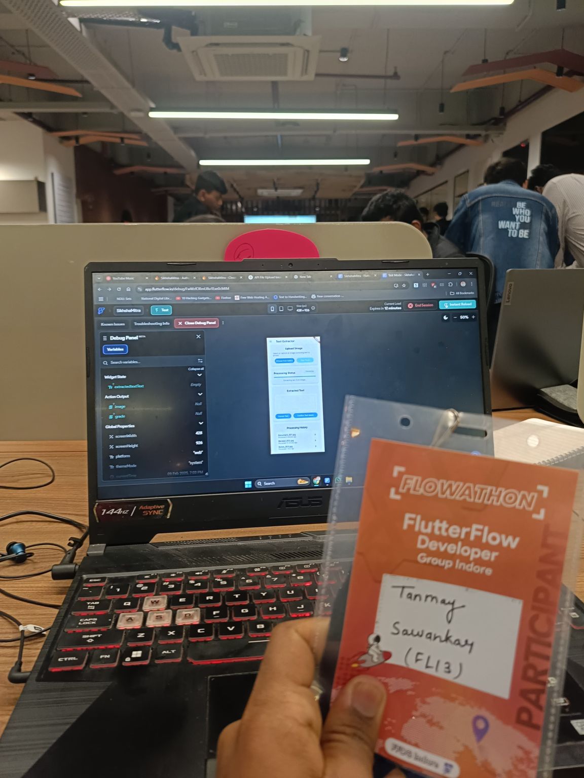 Tanmay Sawankar on LinkedIn: #flutterflow #flowathon2025 #flutterflow # ... Tanmay Sawankar on LinkedIn: #flutterflow #flowathon2025 #flutterflow # ...