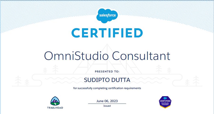#salesforce #omnistudio #vlocity | Sudipto Dutta #salesforce #omnistudio #vlocity | Sudipto Dutta