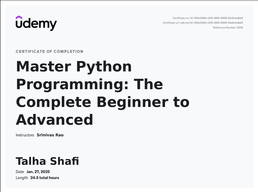 Muhammad Talha Shafi on LinkedIn: #python #advancedpython # ... Muhammad Talha Shafi on LinkedIn: #python #advancedpython # ...