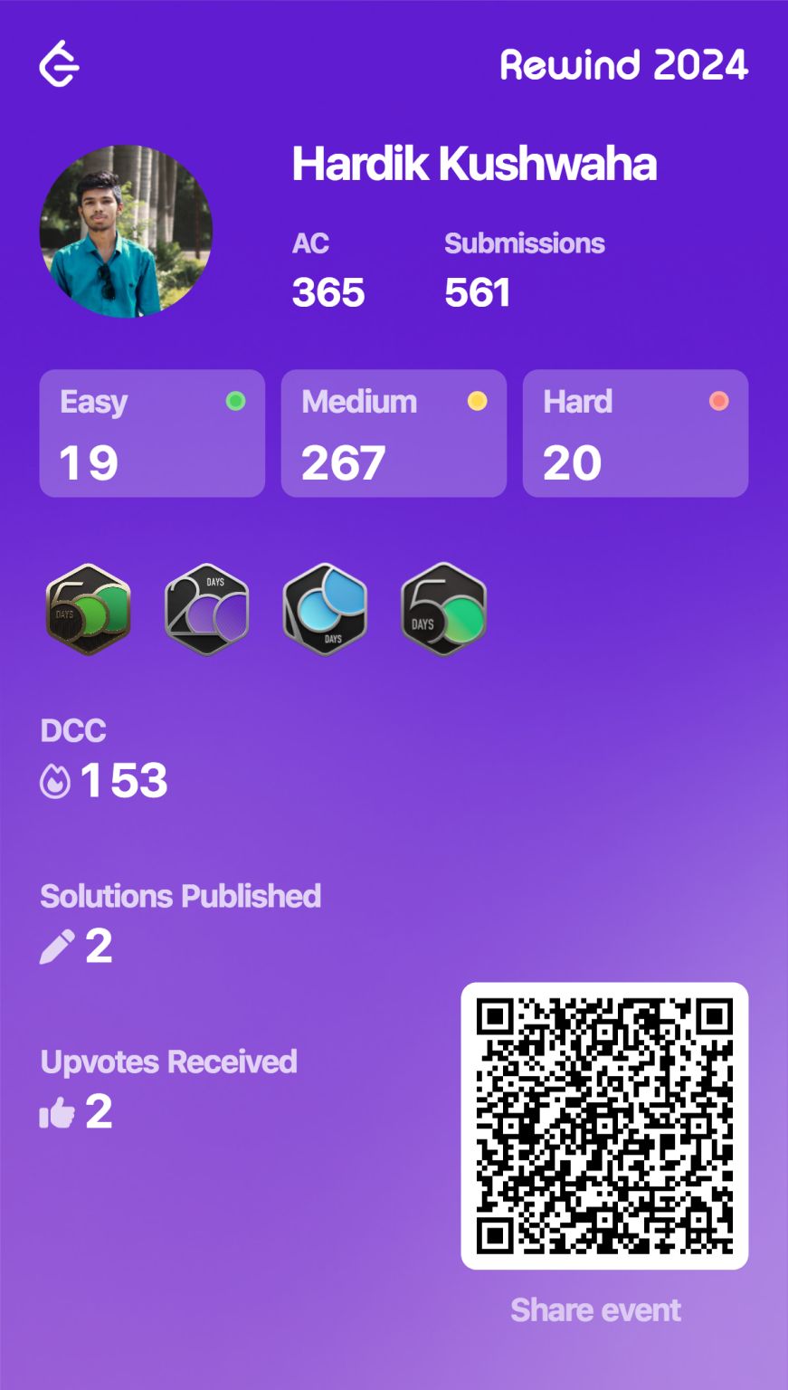 Hardik Kushwaha on LinkedIn: #leetcode2k24 #dsa #leetcoderewind # ... Hardik Kushwaha on LinkedIn: #leetcode2k24 #dsa #leetcoderewind # ...