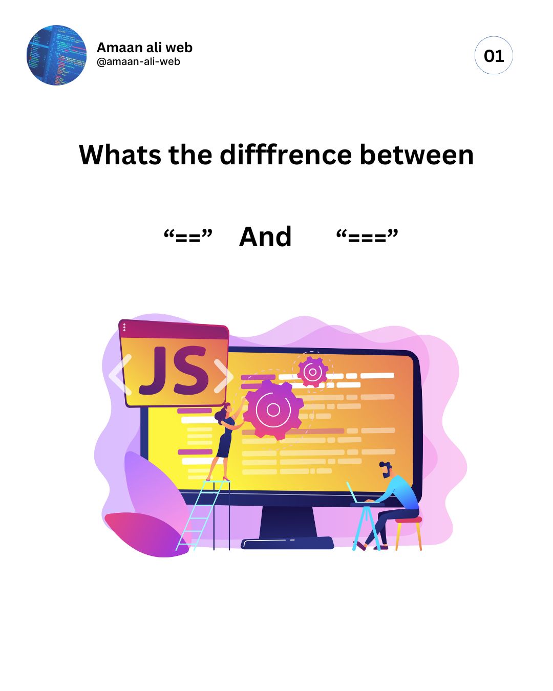 Amaan Ali on LinkedIn: JavaScript Tip of the Day: The Difference ... Amaan Ali on LinkedIn: JavaScript Tip of the Day: The Difference ...
