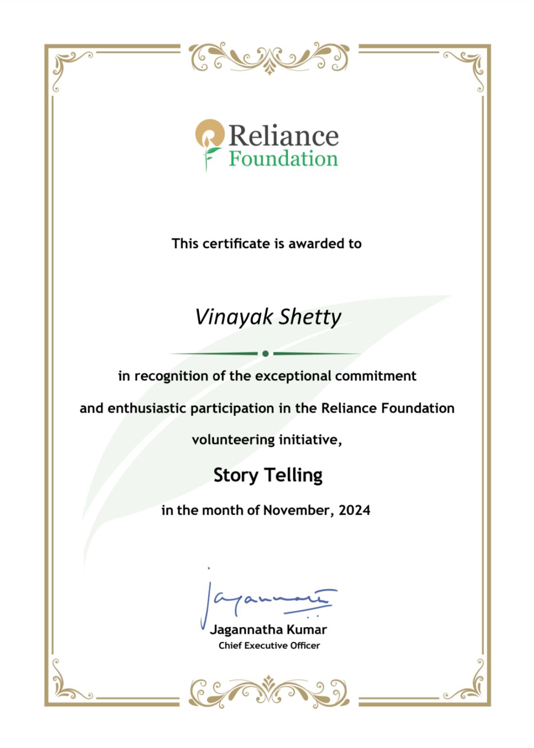 Vinayak Shetty posted on LinkedIn Vinayak Shetty posted on LinkedIn