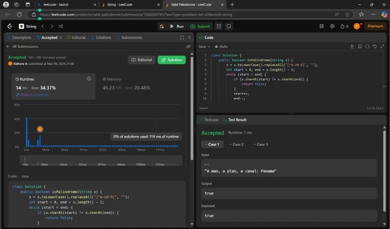 #100daysofcode #leetcode #problemsolving #java #codingchallenge | Kishore A #100daysofcode #leetcode #problemsolving #java #codingchallenge | Kishore A