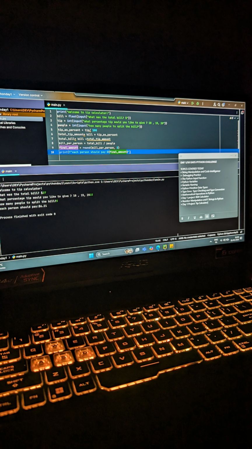 #pythonchallenge #50daysofpython #pythonprogramming | Dev Dubey #pythonchallenge #50daysofpython #pythonprogramming | Dev Dubey