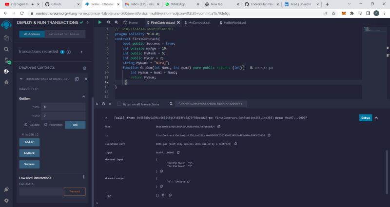 Niraj Kumar Singh on LinkedIn: #metamask #remixid #devashishkumar # ... Niraj Kumar Singh on LinkedIn: #metamask #remixid #devashishkumar # ...