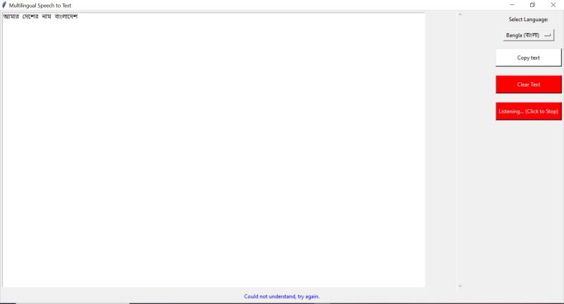 Sidratul Hayat Khan on LinkedIn: #python #speechrecognition #opensource ... Sidratul Hayat Khan on LinkedIn: #python #speechrecognition #opensource ...