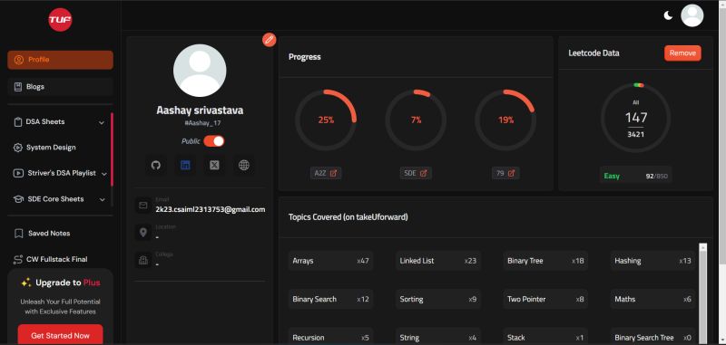 Aashay Srivastava on LinkedIn: #dsa #codingjourney #striversheet # ... Aashay Srivastava on LinkedIn: #dsa #codingjourney #striversheet # ...