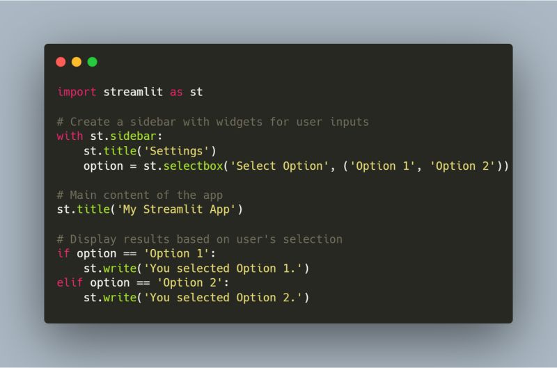 Learn how to use Streamlit's st.sidebar for widgets | Ridwan ADEJUMO ... Learn how to use Streamlit's st.sidebar for widgets | Ridwan ADEJUMO ...