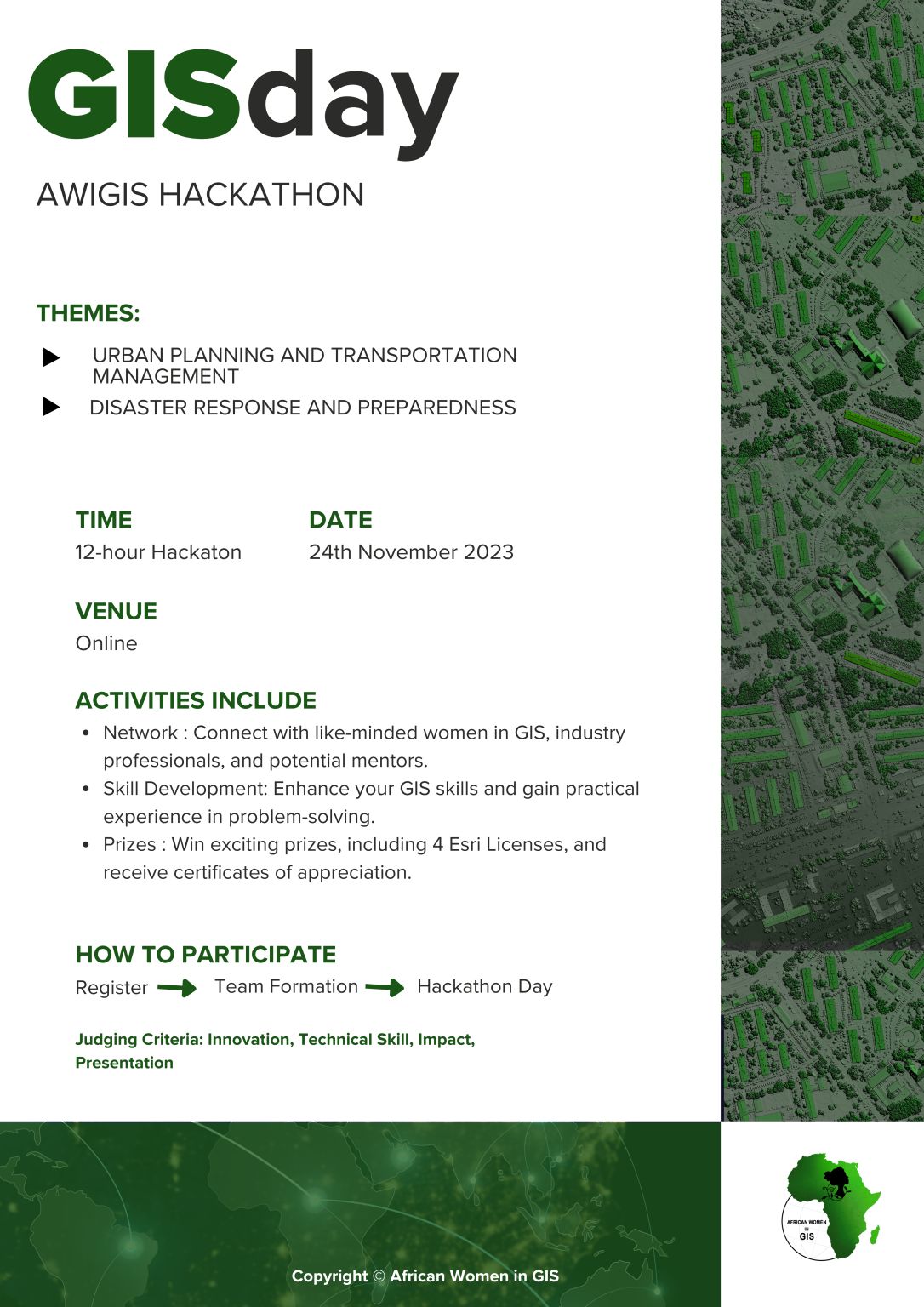 Join the AWIGIS GIS Day Hackathon | African Women in GIS posted on the ... Join the AWIGIS GIS Day Hackathon | African Women in GIS posted on the ...