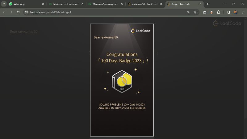 Ravi Kumar on LinkedIn: #leetcode #codingjourney #100dayschallenge ... Ravi Kumar on LinkedIn: #leetcode #codingjourney #100dayschallenge ...