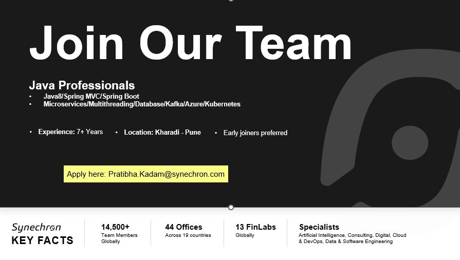 Pratibha Kadam on LinkedIn: #java8 #javadevelopment #microservices # ... Pratibha Kadam on LinkedIn: #java8 #javadevelopment #microservices # ...