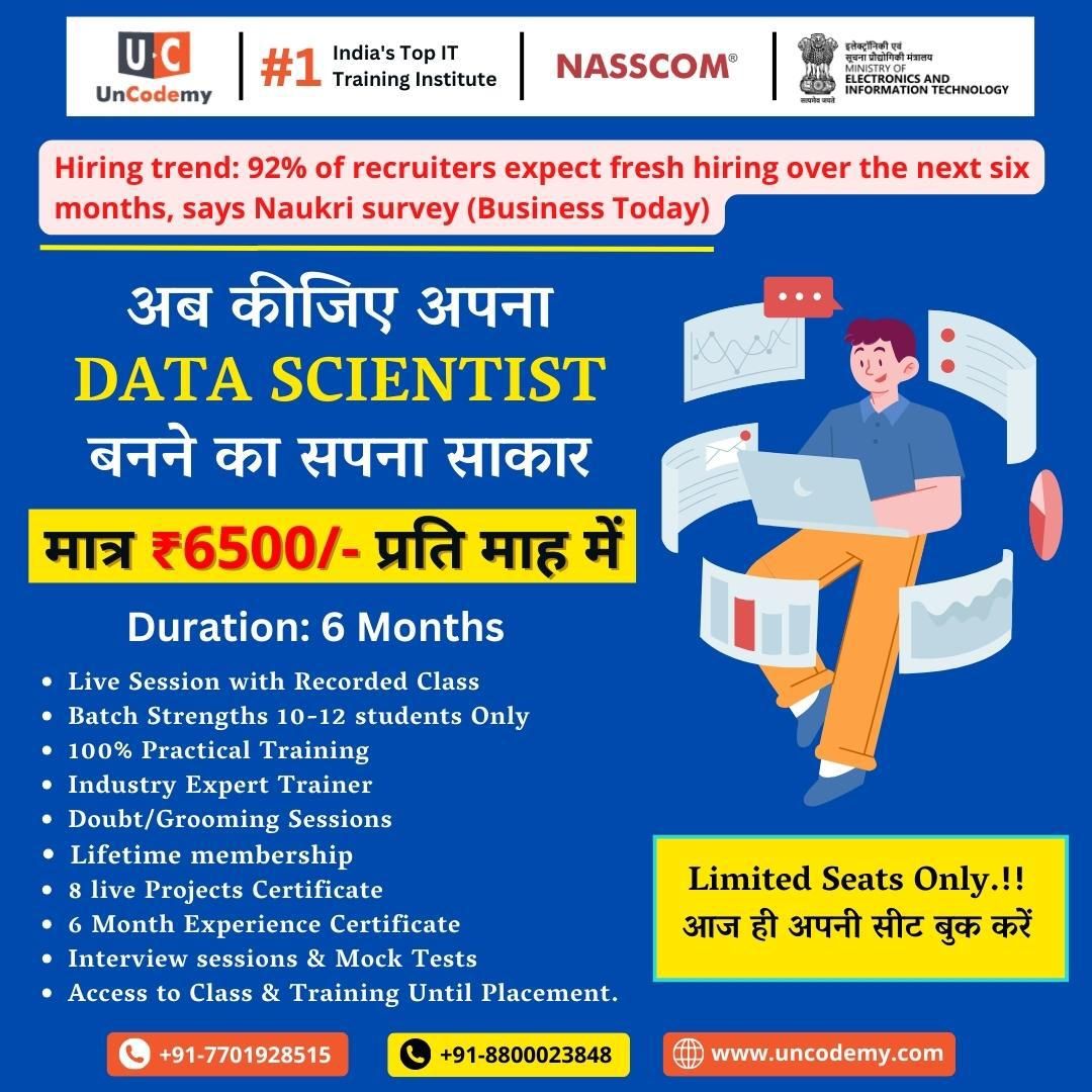 Uncodemy on LinkedIn: #uncodemy #datascience #analytics #datadriven # ... Uncodemy on LinkedIn: #uncodemy #datascience #analytics #datadriven # ...