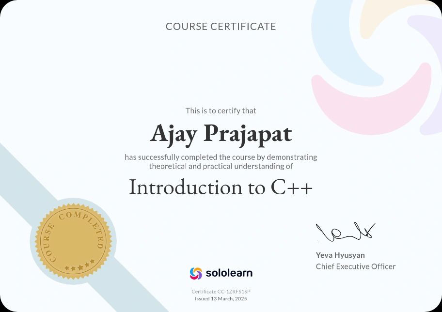 #cplusplus #coding #learning #sololearn #certification #programming ... #cplusplus #coding #learning #sololearn #certification #programming ...