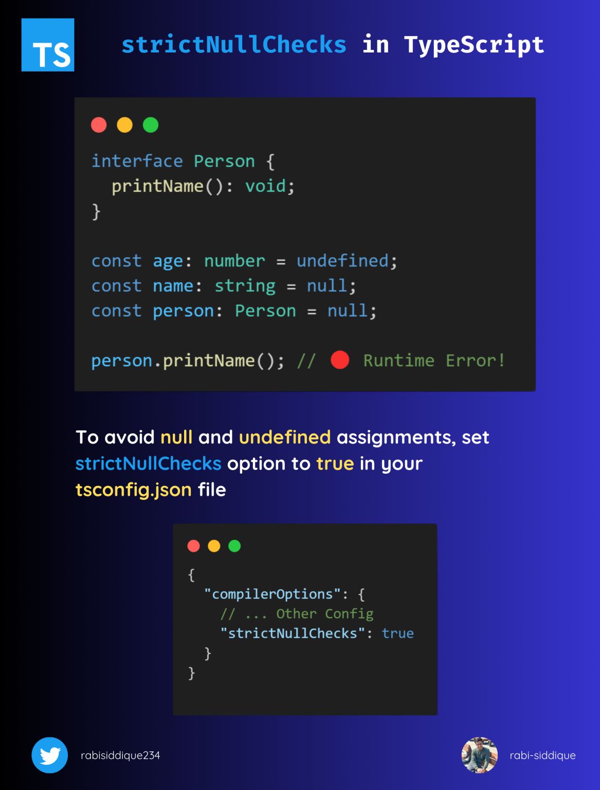 How TypeScript can assign variables to variable types | Rabi Siddique ... How TypeScript can assign variables to variable types | Rabi Siddique ...