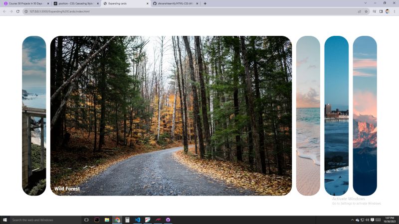 My project on expanding cards with HTML, CSS, and JavaScript | Shivansh ... My project on expanding cards with HTML, CSS, and JavaScript | Shivansh ...