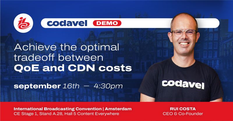 Codavel on LinkedIn: #ibc2023 #ibc23 #ibc #videodelivery #vod #svod # ... Codavel on LinkedIn: #ibc2023 #ibc23 #ibc #videodelivery #vod #svod # ...