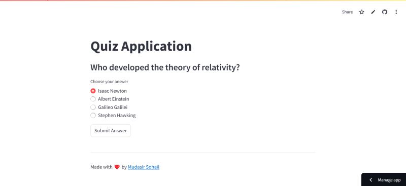 #python #streamlit #codingchallenge #ramadancoding #quizapp #learning ... #python #streamlit #codingchallenge #ramadancoding #quizapp #learning ...