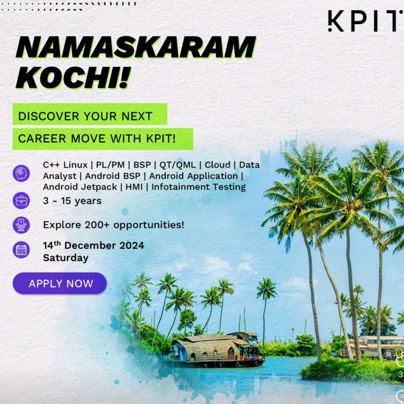 #hiring #kochidrive #cplusplus #linux #cloudcomputing #dataanalytics ... #hiring #kochidrive #cplusplus #linux #cloudcomputing #dataanalytics ...