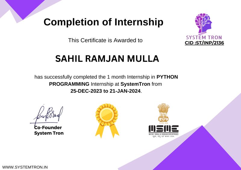 Sahil Mulla on LinkedIn: I am excited to share with you that I ... Sahil Mulla on LinkedIn: I am excited to share with you that I ...