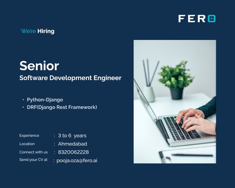 Kiran Patel on LinkedIn: #softwaredeveloper #python #django #hirring # ... Kiran Patel on LinkedIn: #softwaredeveloper #python #django #hirring # ...