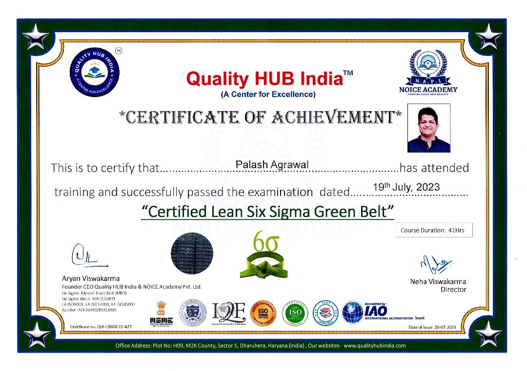 #leansixsigmagreenbelt #certified #greenbelt #sixsigma #qualityhubindia ... #leansixsigmagreenbelt #certified #greenbelt #sixsigma #qualityhubindia ...