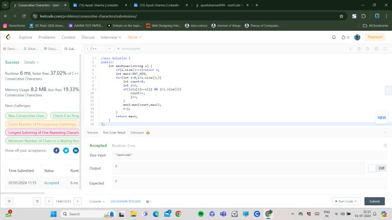 Ayush Sharma on LinkedIn: Day 51/100 of the #edSlash DSA Challenge on ... Ayush Sharma on LinkedIn: Day 51/100 of the #edSlash DSA Challenge on ...