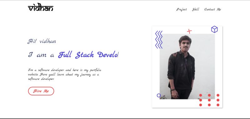 a random portfolio website using HTML,CSS&JS. | PRASHANT TIWARI a random portfolio website using HTML,CSS&JS. | PRASHANT TIWARI