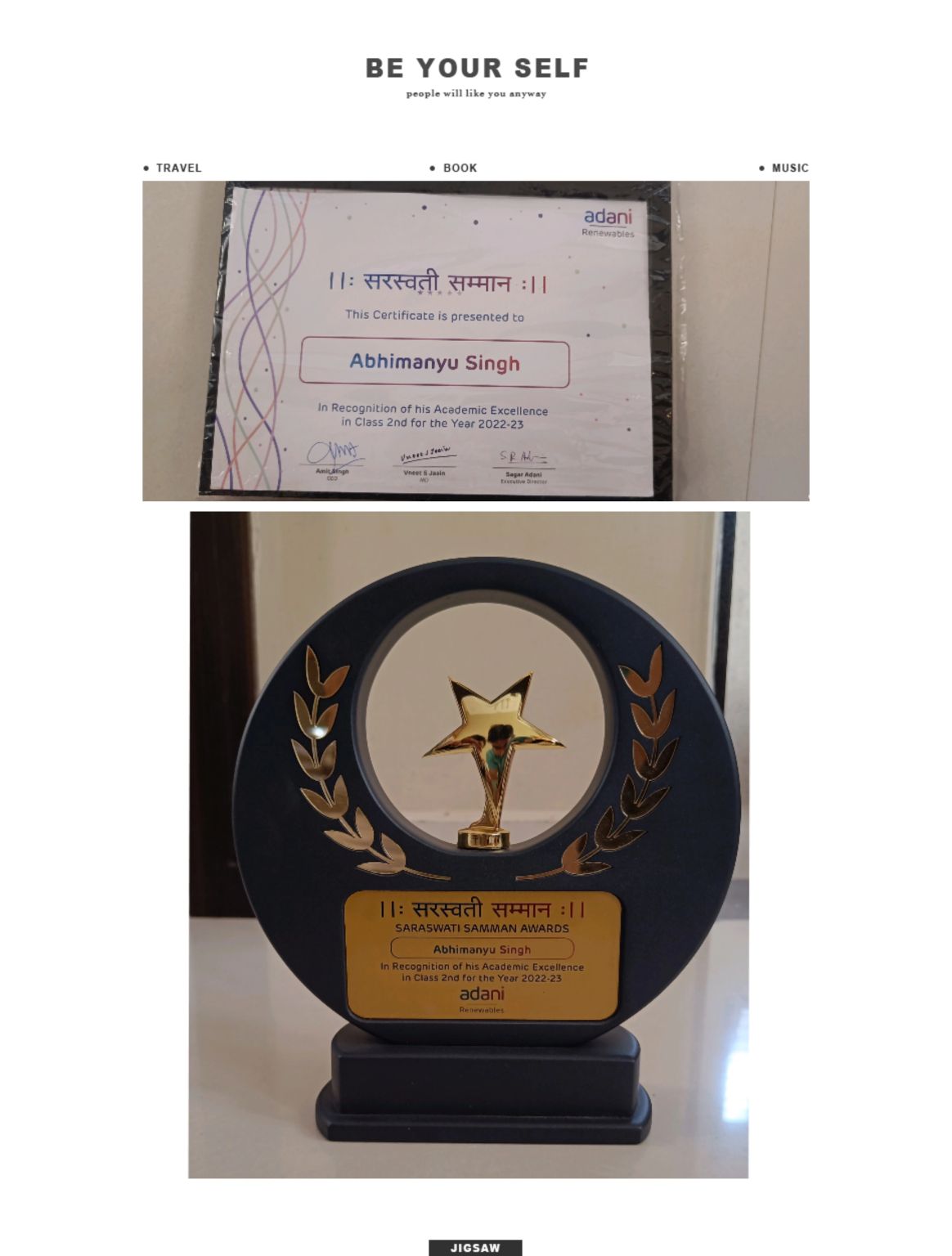 Arjun Singh Gurjar on LinkedIn: #sarsawati_samman #adanigreenenergy Arjun Singh Gurjar on LinkedIn: #sarsawati_samman #adanigreenenergy
