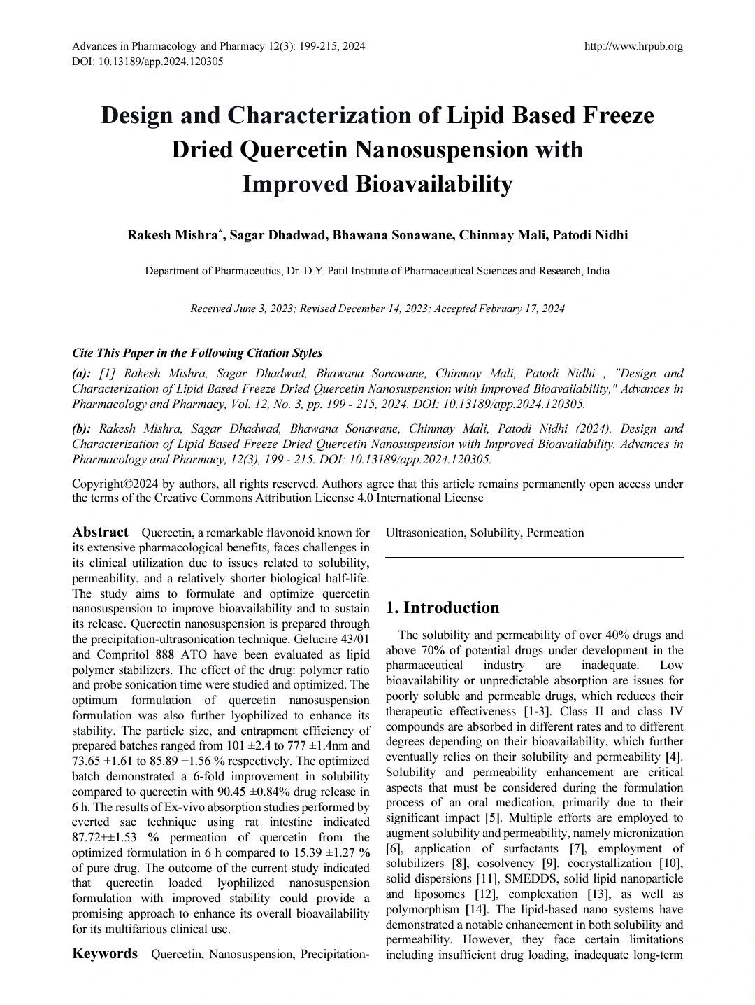 Nidhi Patodi on LinkedIn: #research #pharmacology #drugdelivery # ... Nidhi Patodi on LinkedIn: #research #pharmacology #drugdelivery # ...