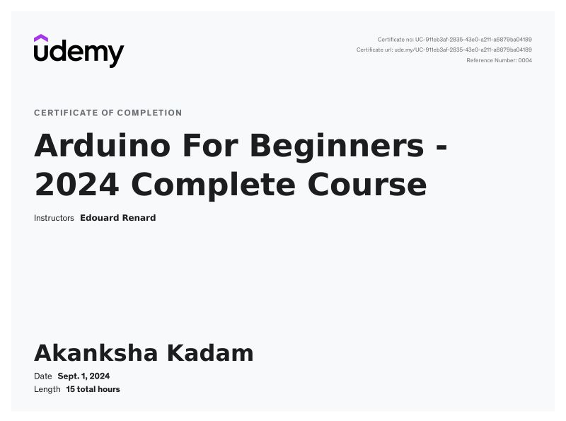 Akanksha Kadam on LinkedIn: #arduino #iot #programming #learning # ... Akanksha Kadam on LinkedIn: #arduino #iot #programming #learning # ...